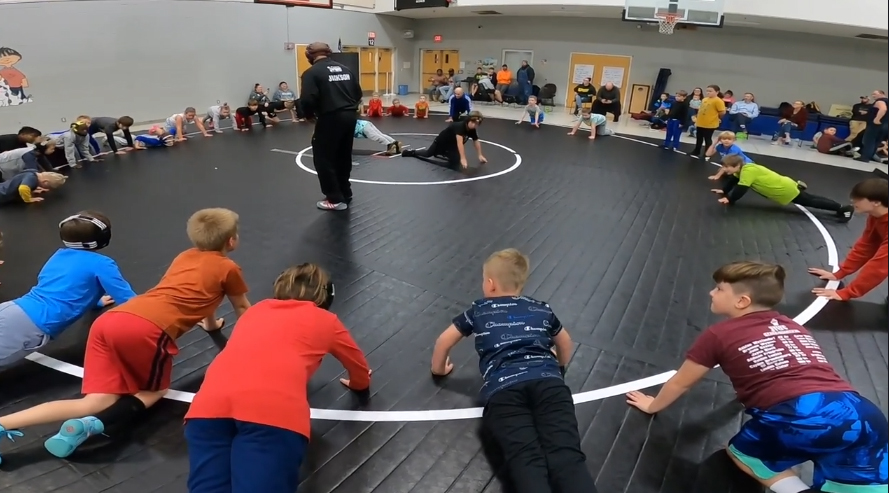 Day 1 of Practice - 2023 Pythons [video] - Janesville Youth Wrestling Club